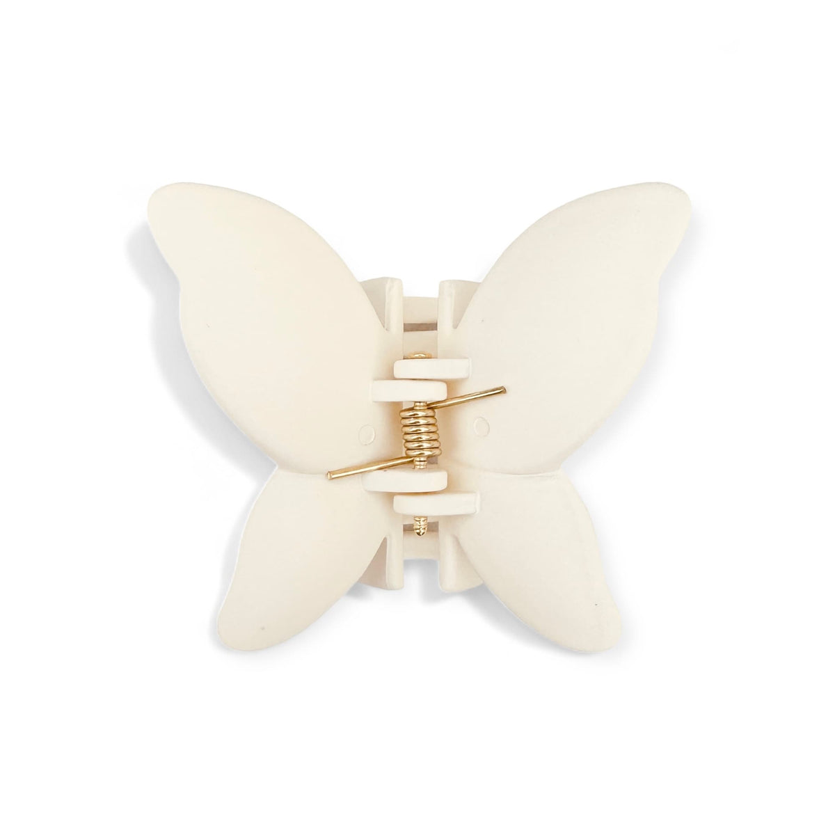 Large Butterfly Clip in Ivory – Stella Details