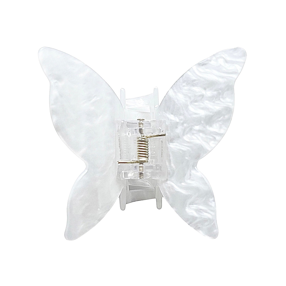 Large Butterfly Clip in Porcelain White – Stella Details
